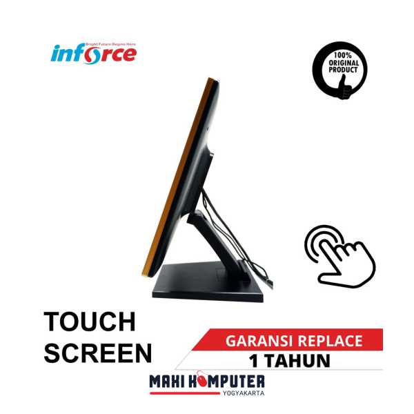 Inforce 1700TC 17″ Touch Screen 1280 x 1024 5ms VGA Monitor – Maxi Komputer